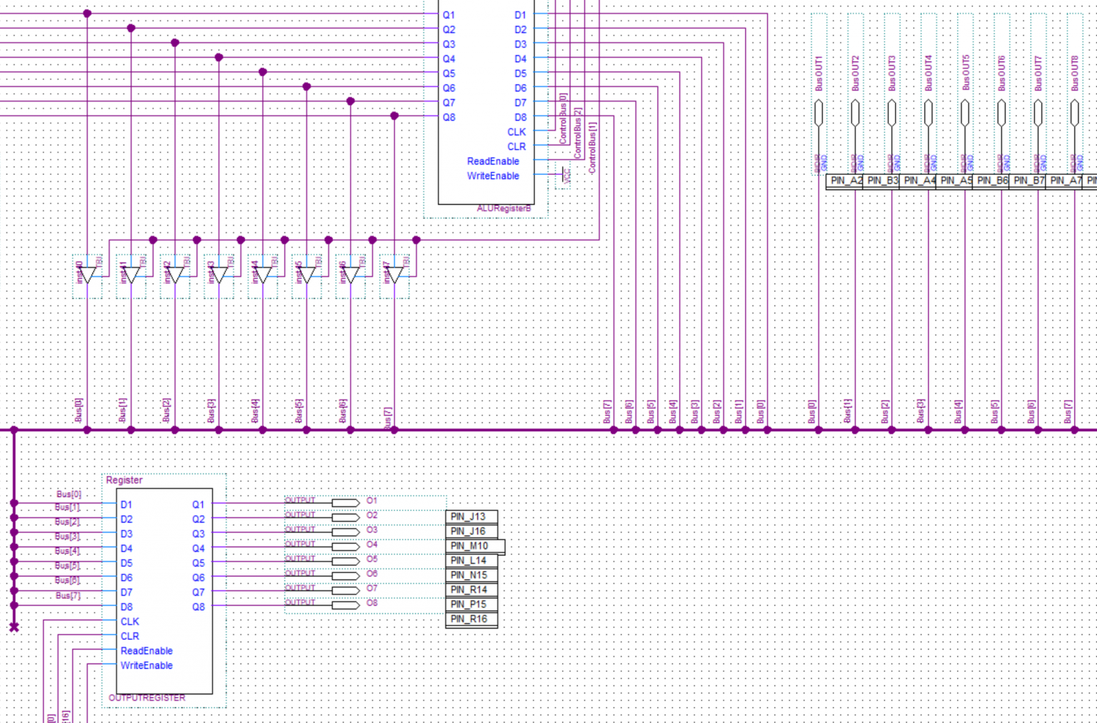 8-Bit Computer Registers - The EECS Blog