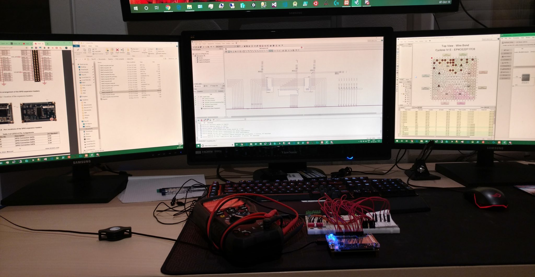 8-Bit Computer In An FPGA - The EECS Blog