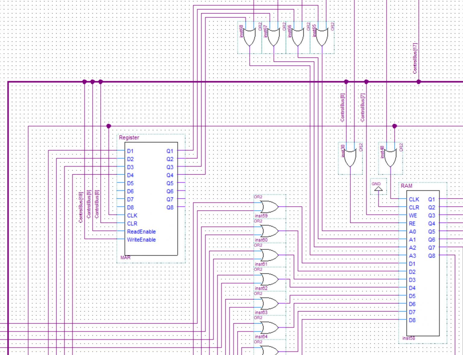 8-Bit Computer RAM - The EECS Blog