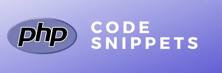 PHP Code Snippets - The EECS Blog