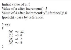 PHP Pass By Reference - The EECS Blog