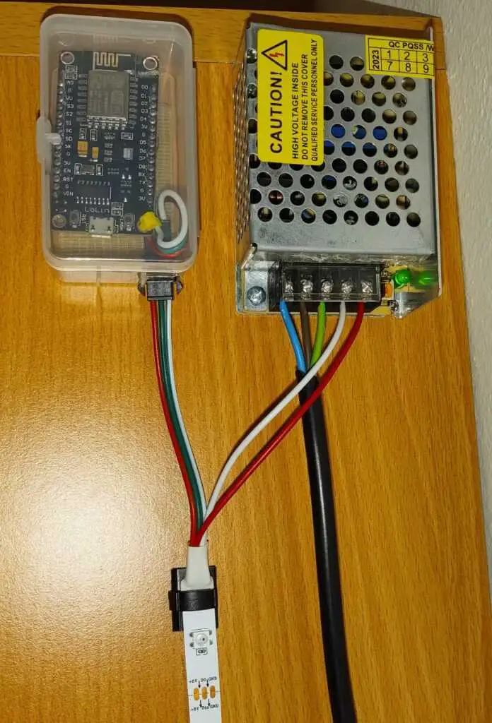 Controlling Ws2812b Leds With An Esp8266 And Wled Tutorial The Eecs Blog 1490