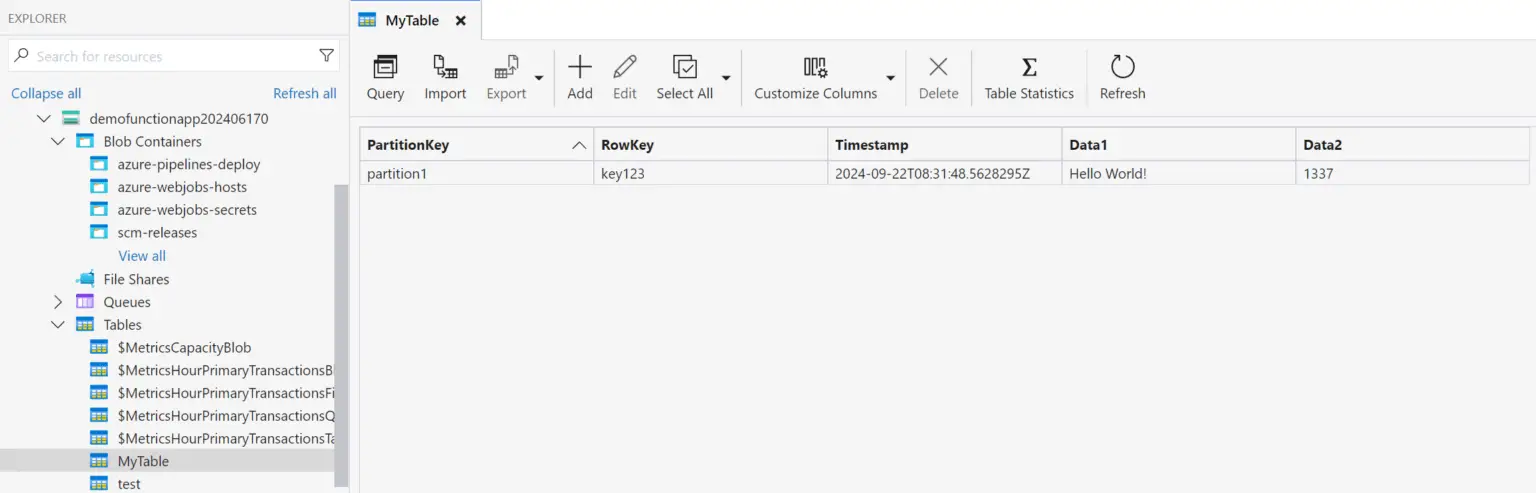 Working With Azure Storage Account Tables In C# Tutorial - The EECS Blog